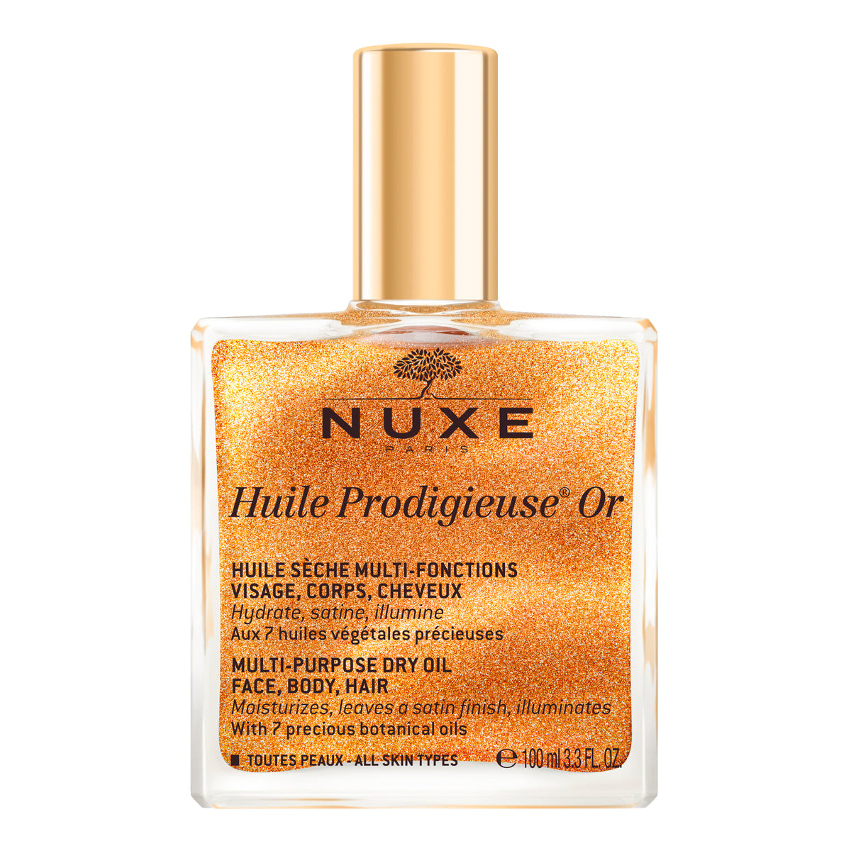 HUILE PRODIGIEUSE® OR - Trockenöl Gesicht Körper und Haare | NUXE